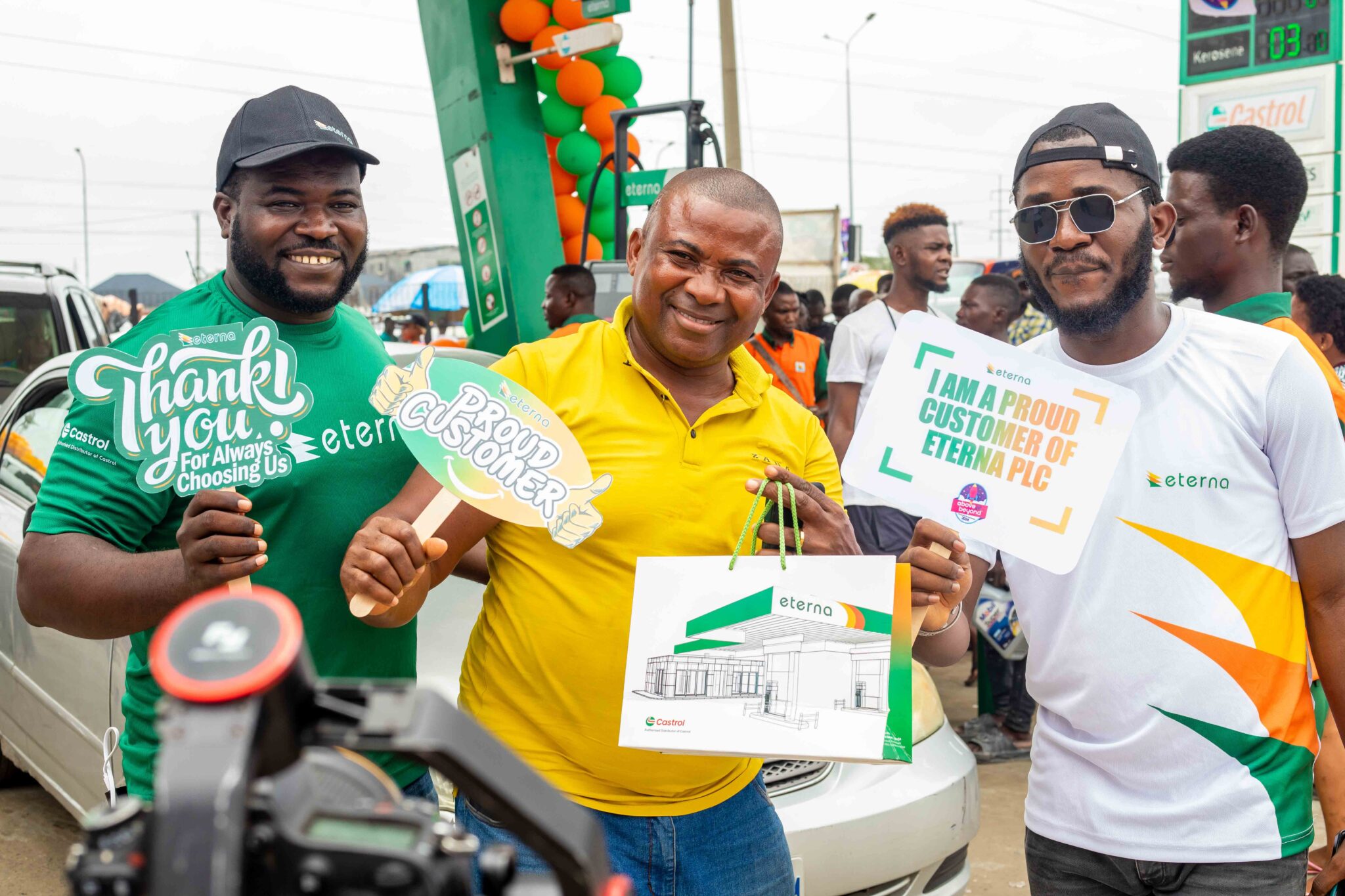 Eterna PLC Celebrates Customer Service Week at Osapa Filling Station ...